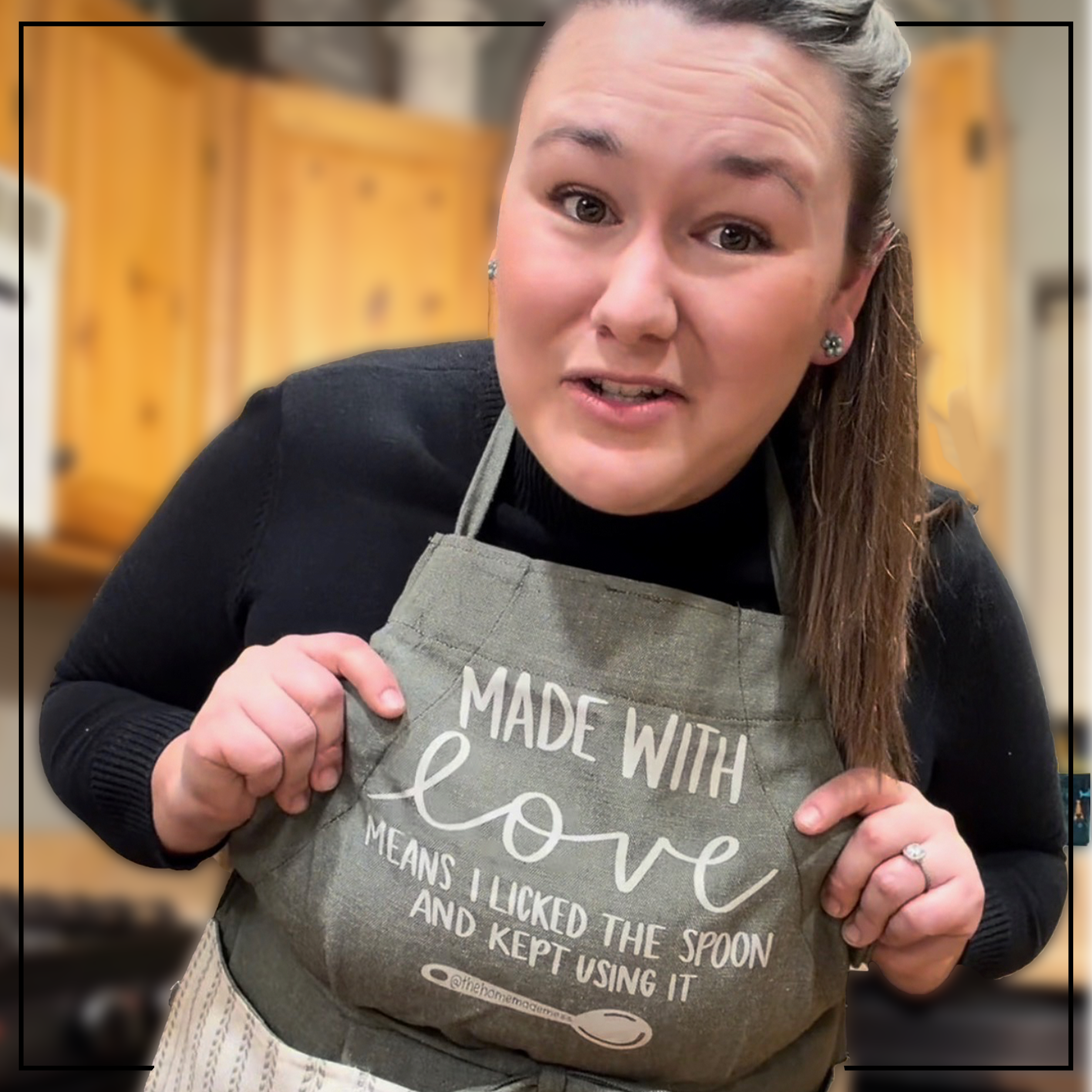 Made With Love Apron - Ships within 2-4 Weeks – Hens N Roos